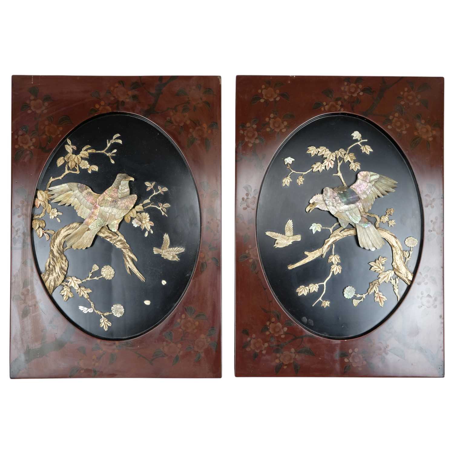 Lot 1532 - A pair of Japanese early Showa period