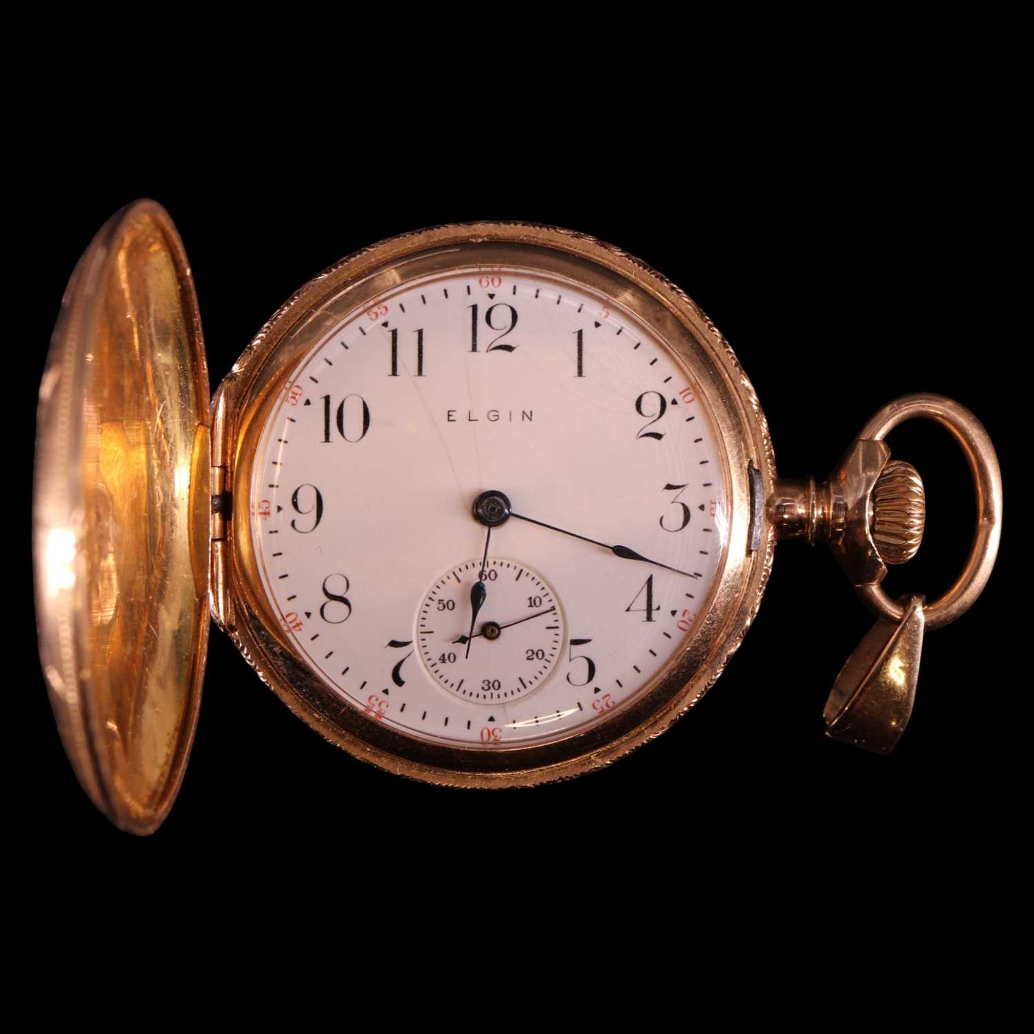 Lot 1468 - An early 20th Century Elgin National Watch