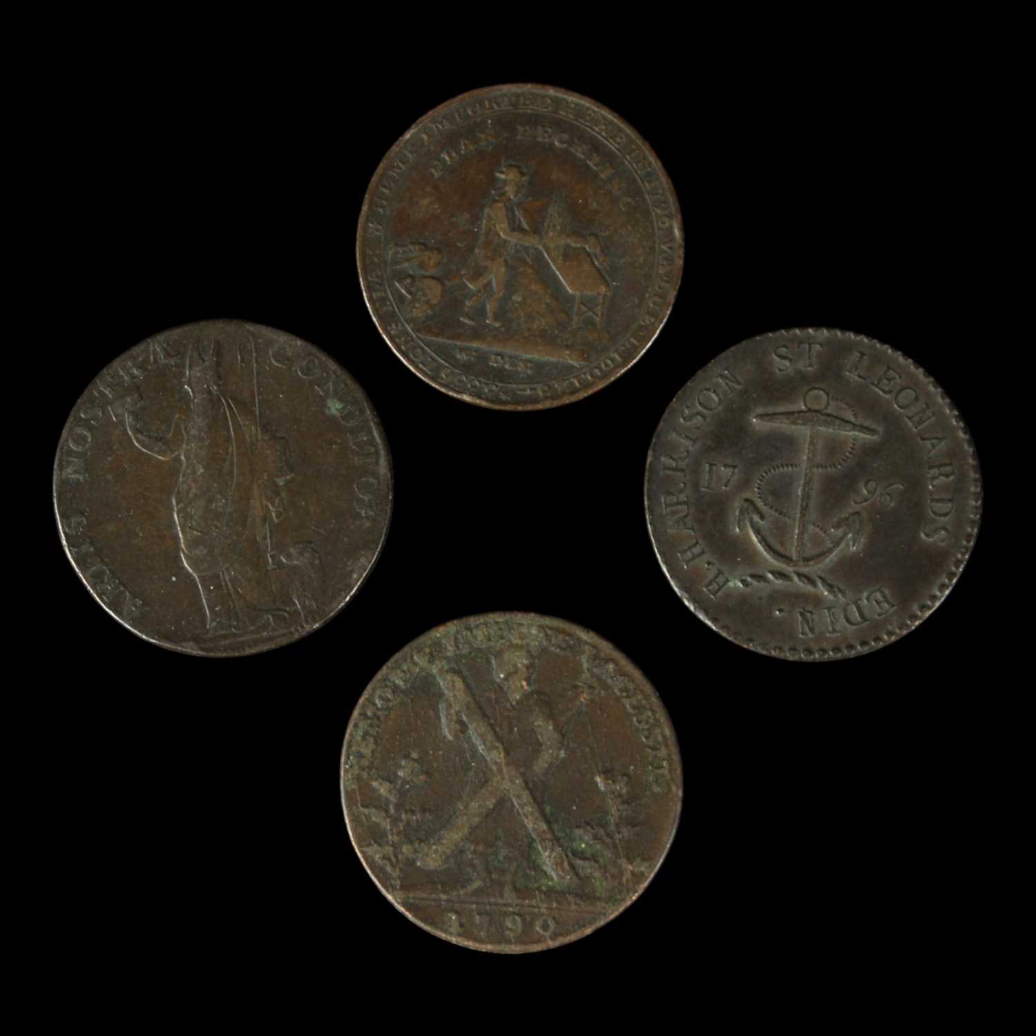 Lot 469 - Georgian Conder tokens, including a 1797